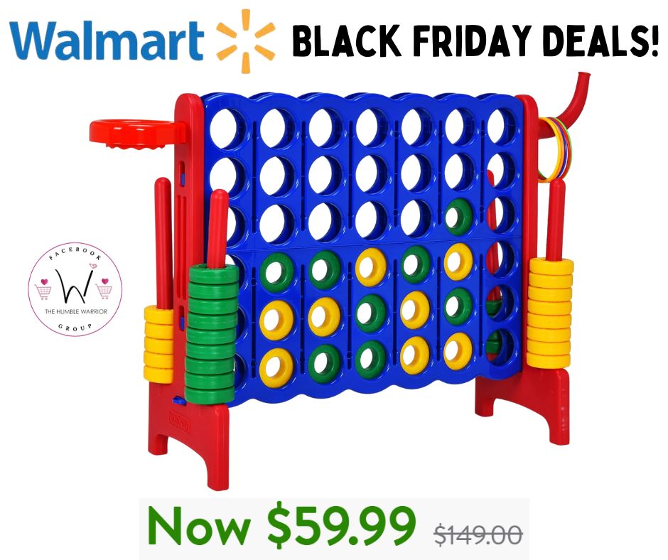 Giant Connect Four Style Game Set - Home of The Humble Warrior