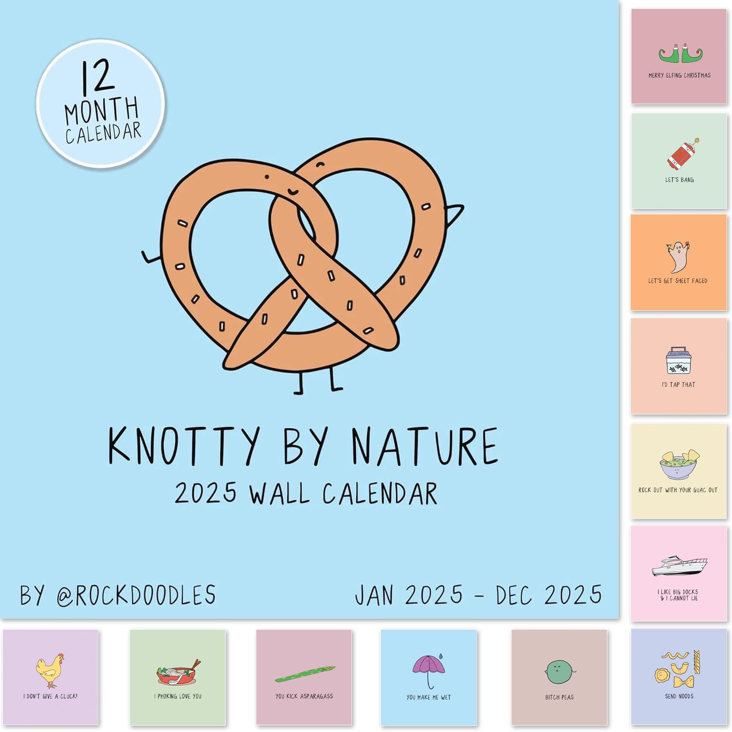 Knotty by Nature Adult Pun Calendar! - Home of The Humble Warrior