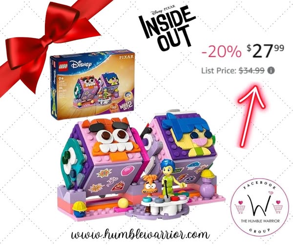 LEGO Inside Out 2 Mood Cubes! - Home of The Humble Warrior