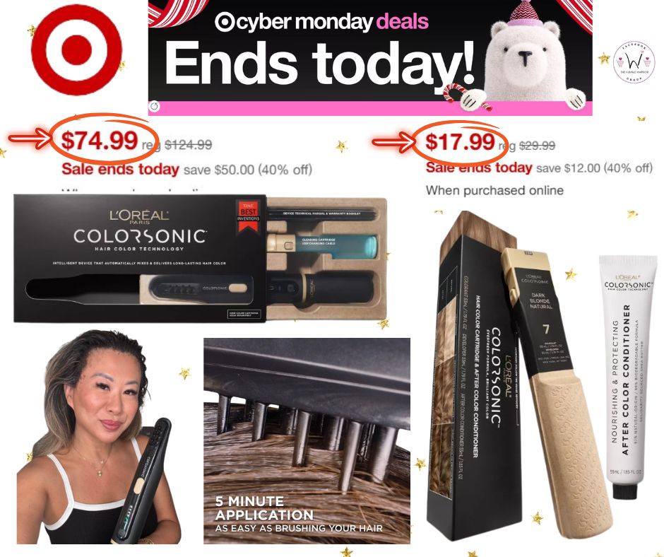 L'Oreal Paris Colorsonic Hair Color Device! - Home of The Humble Warrior