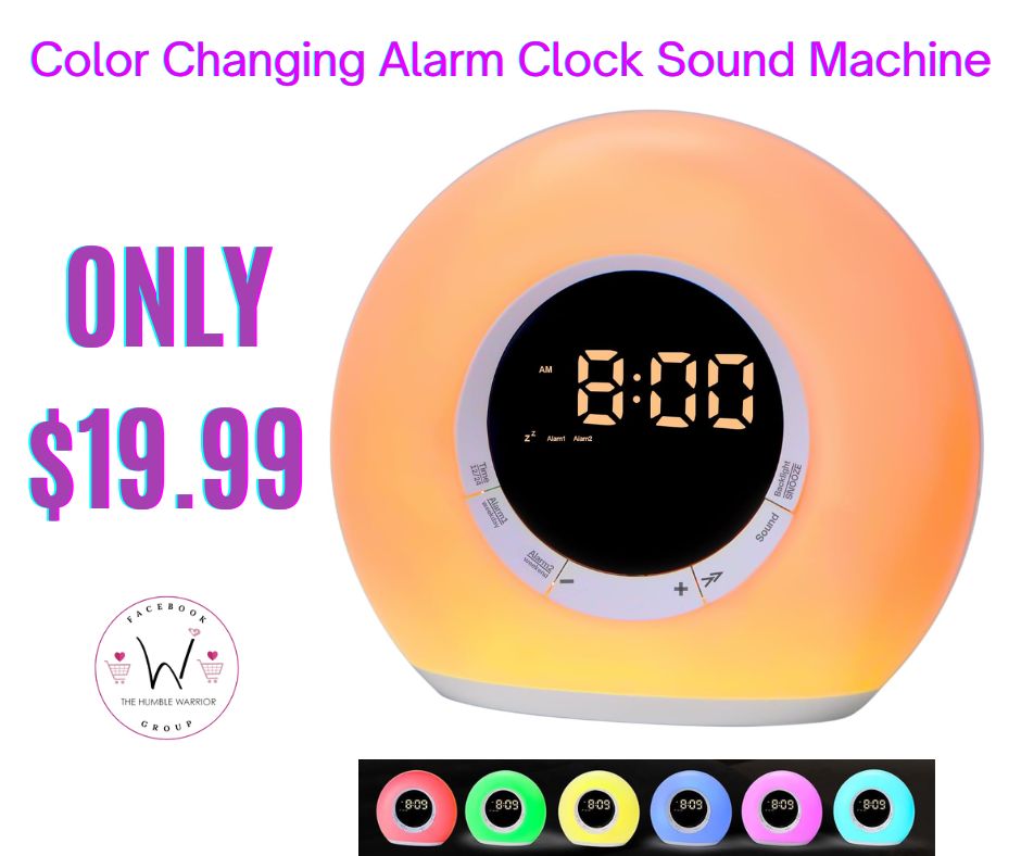 Alarm Clock Sound Machine - Home of The Humble Warrior