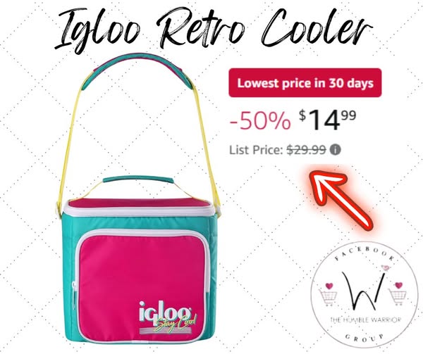 Igloo Retro 90s Lunch Coolers - Home of The Humble Warrior