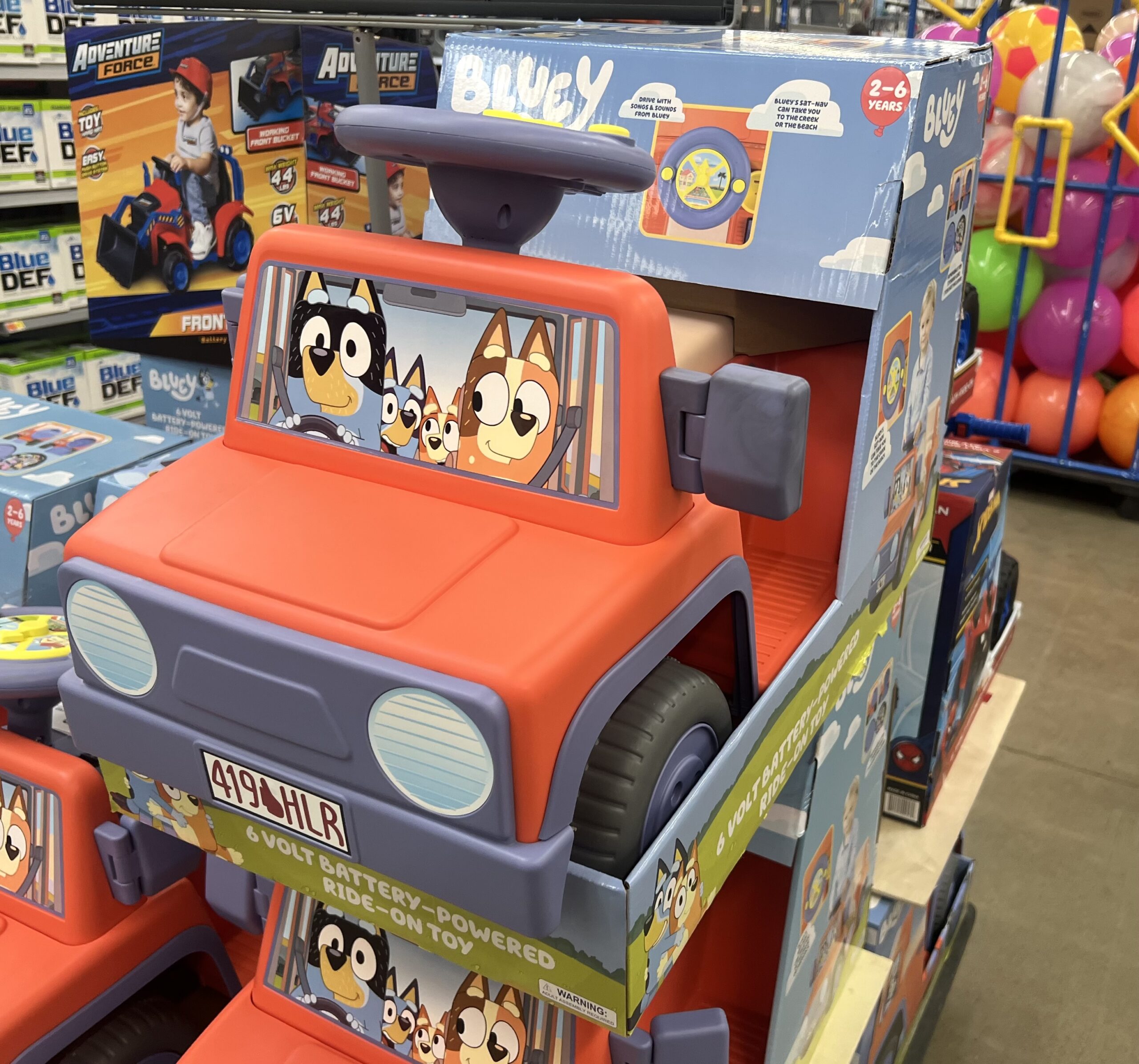 Bluey Car! - Home of The Humble Warrior