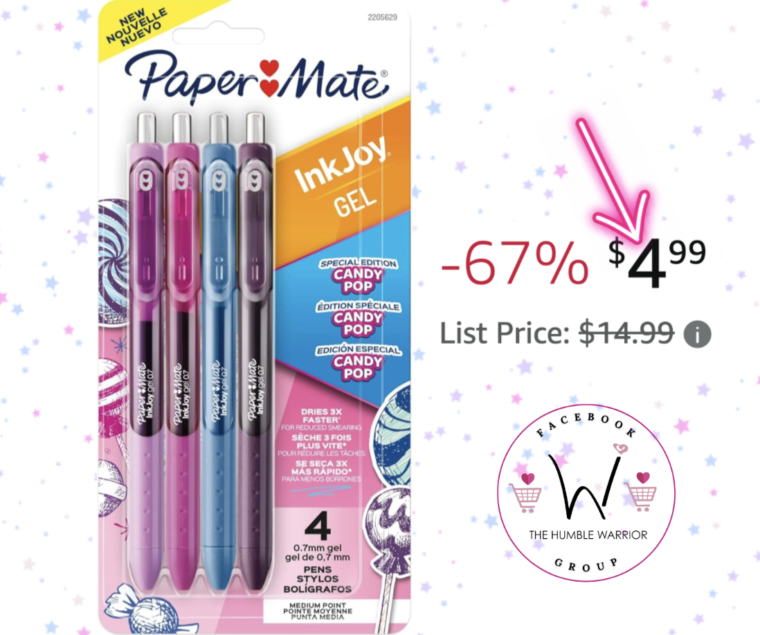 Paper Mate Ink Joy Gel Candy Pop Set! - Home of The Humble Warrior