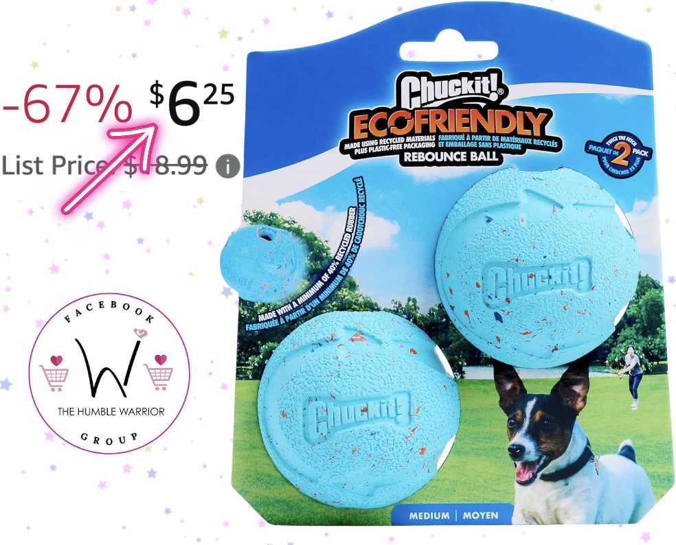 Chuck It! Two Pack of Rebounce Balls! - Home of The Humble Warrior