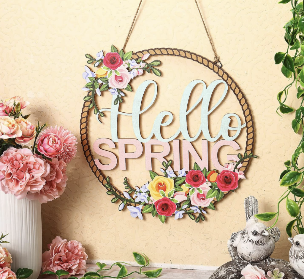 Hello Spring Door Sign! - Home of The Humble Warrior