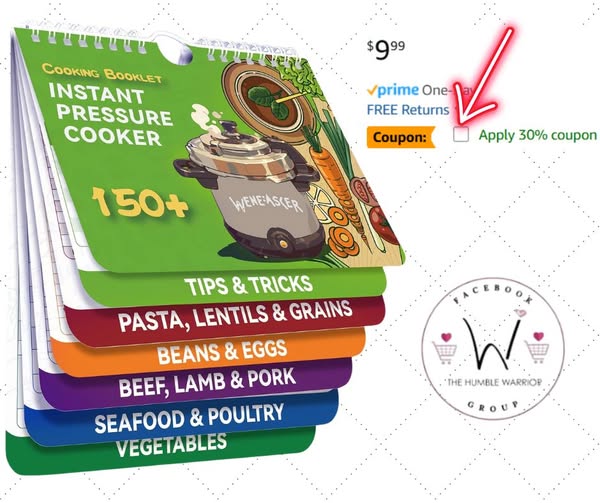 Instant Pot Magnetic Cheat Sheet Magnet - Home of The Humble Warrior