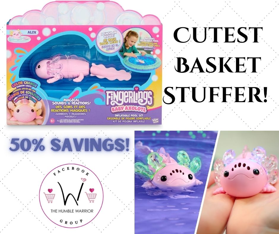 Fingerlings Baby Axolotl - Home of The Humble Warrior