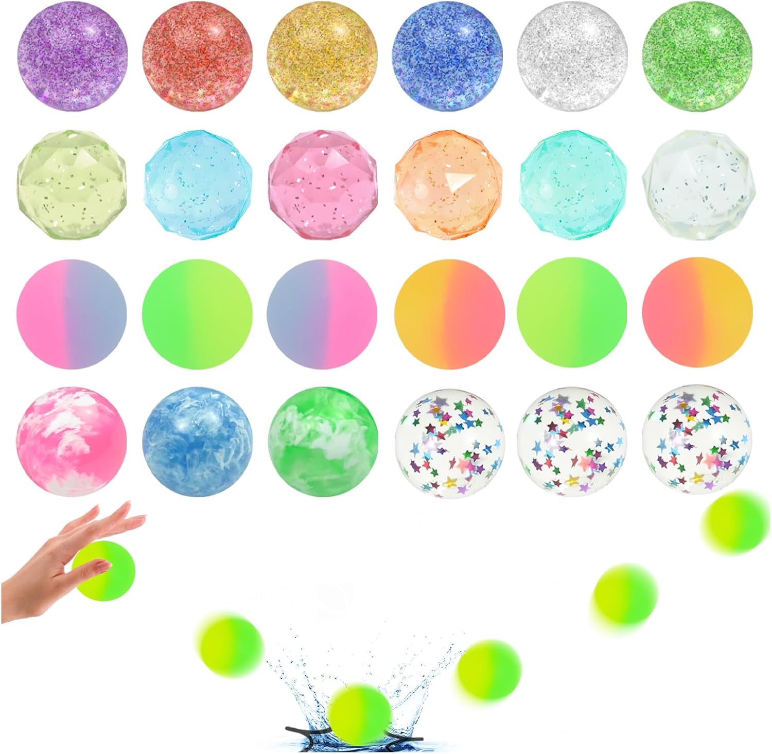 24-pack of bouncy balls - Home of The Humble Warrior