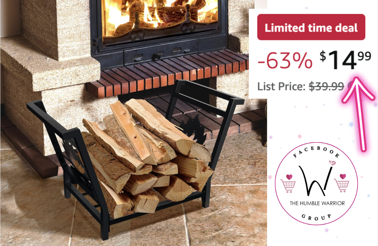 steel log basket! - Home of The Humble Warrior