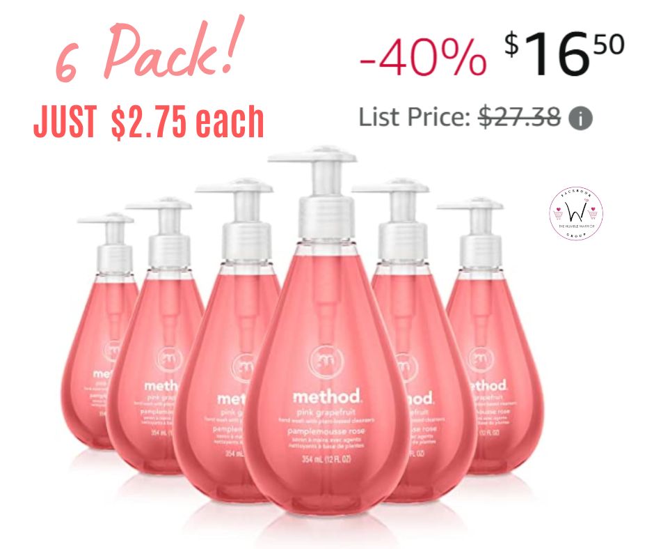 6-pack Method Hand Soap - Home of The Humble Warrior